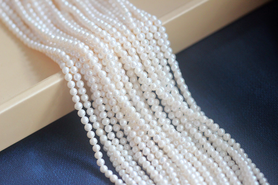 round freshwater pearl strings